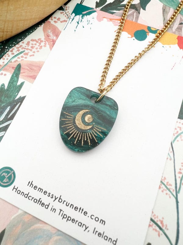 Geometric Handmade Jewellery | Painted Wood Jewellery Made in Tipperary ...